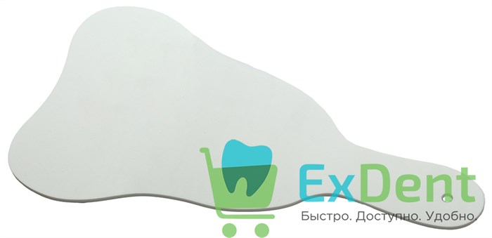 Зеркало для пациента в виде зуба, белый, Кристидент - купить по цене ...