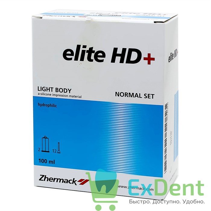 Elite (Элит) HD+ Light Body Normal Set - A-силикон низкой вязкости (2 х ...